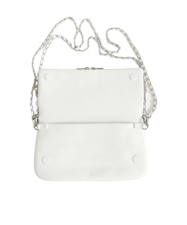 Zadig&Voltaire Rock Chain Shoulder Bag - White