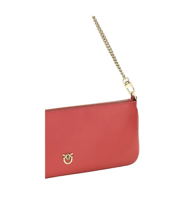 Pinko Horizontal Flat Chain Shoulder Bag - No