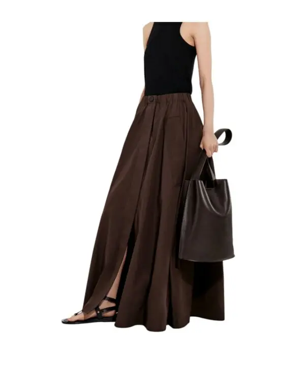 Co Button-front Skirt