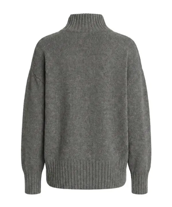 Malo Zip Raglan Bomber In Luxury Cashmere