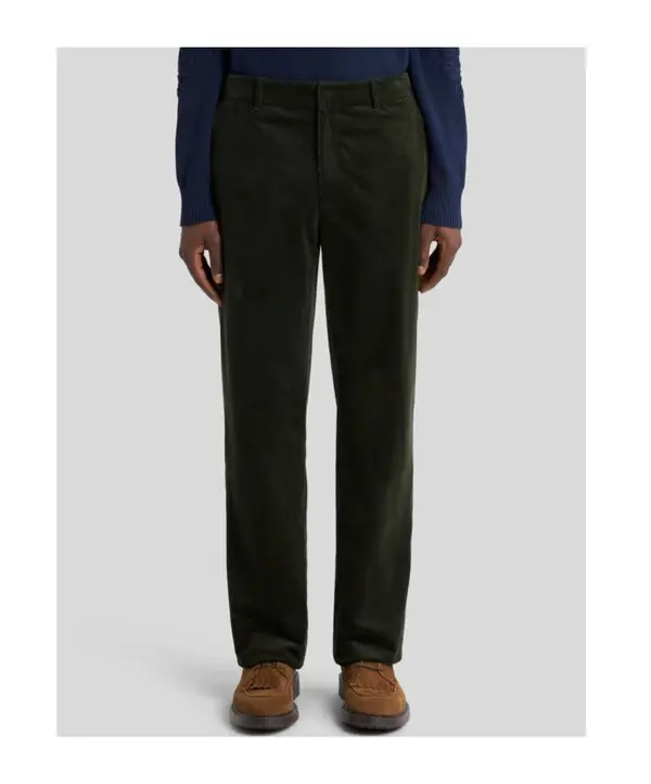 Etro Stretch Cotton Corduroy Trousers