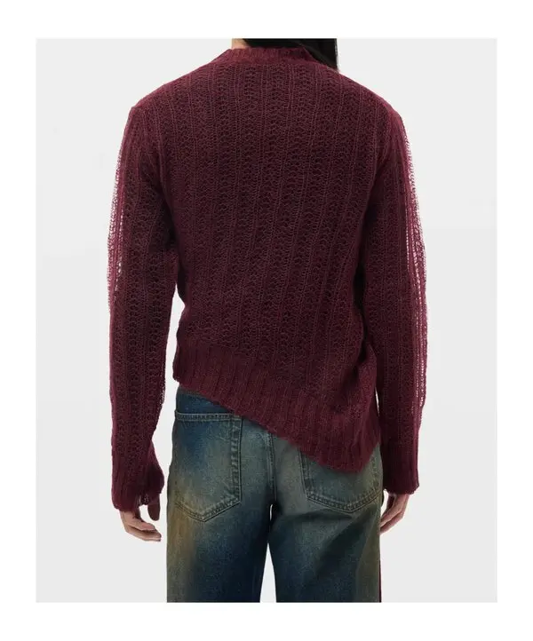ANN DEMEULEMEESTER Open-knit Levar Sweater
