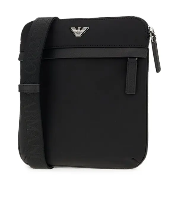 Emporio Armani Logo Plaque Shoulder Bag