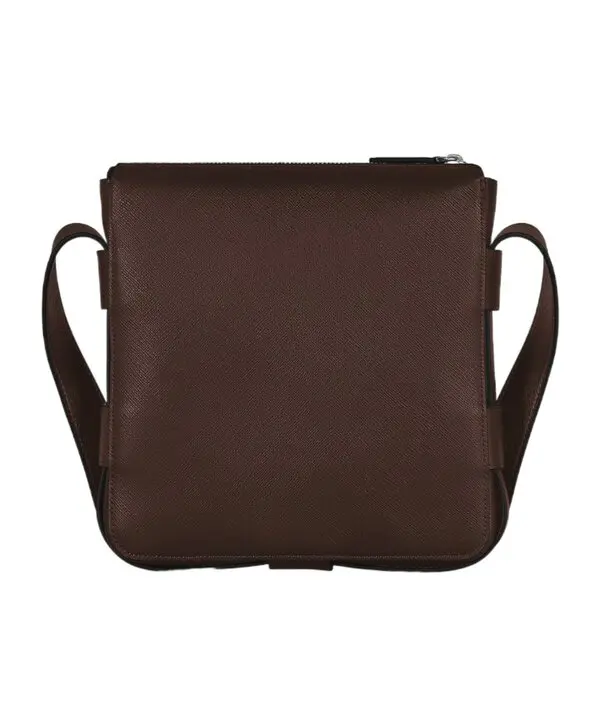 Montblanc Vertical Belt Messenger Bag In Sartorial Leather