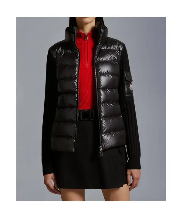 Moncler Panelled Zip-up Padded Jacket