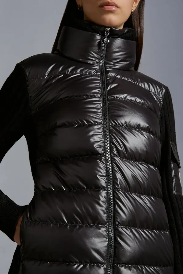 Moncler Panelled Zip-up Padded Jacket