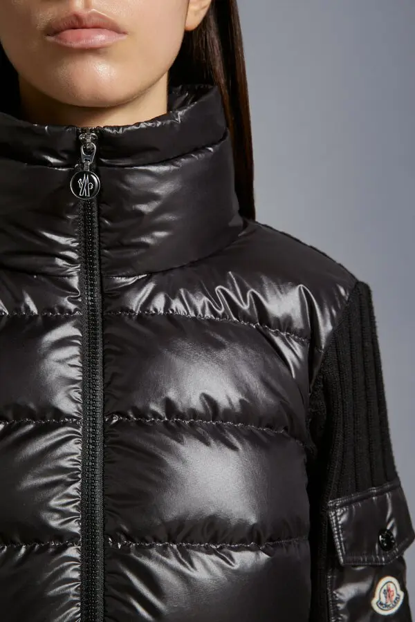 Moncler Panelled Zip-up Padded Jacket