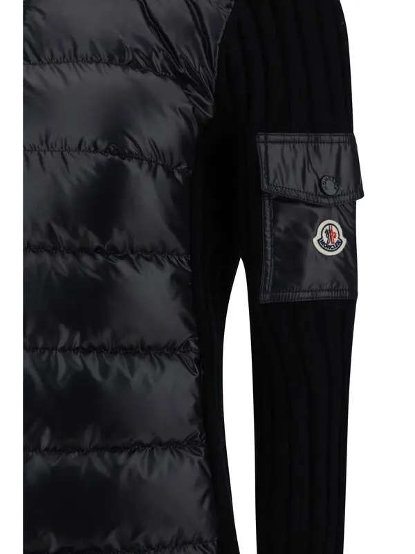 Moncler Panelled Zip-up Padded Jacket