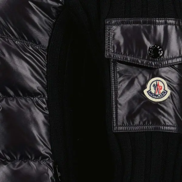 Moncler Panelled Zip-up Padded Jacket