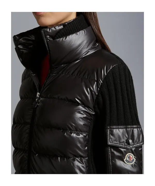 Moncler Panelled Zip-up Padded Jacket