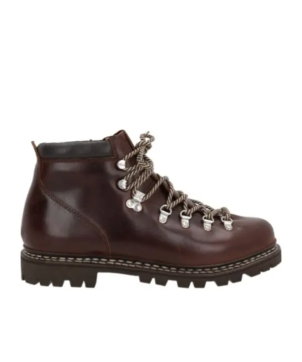 Paraboot Round Toe Hiking Boots - Black