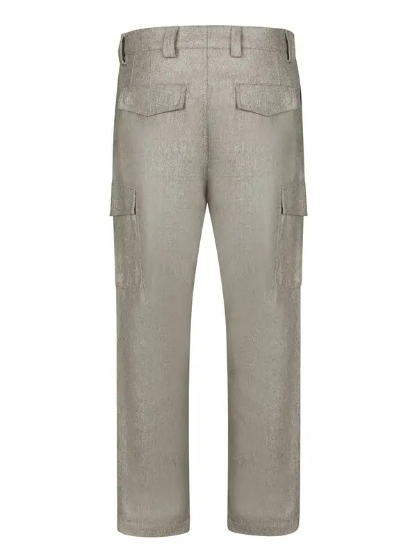 Brunello Cucinelli Casual Trousers With Belt Loops And Multiple Pockets