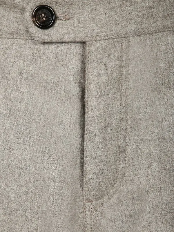 Brunello Cucinelli Casual Trousers With Belt Loops And Multiple Pockets