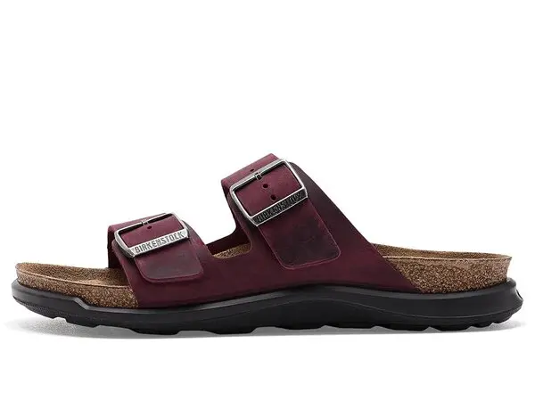 BIRKENSTOCK Arizona Ct Oiled Leather Sandals - Brown