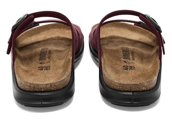 BIRKENSTOCK Arizona Ct Oiled Leather Sandals - Brown