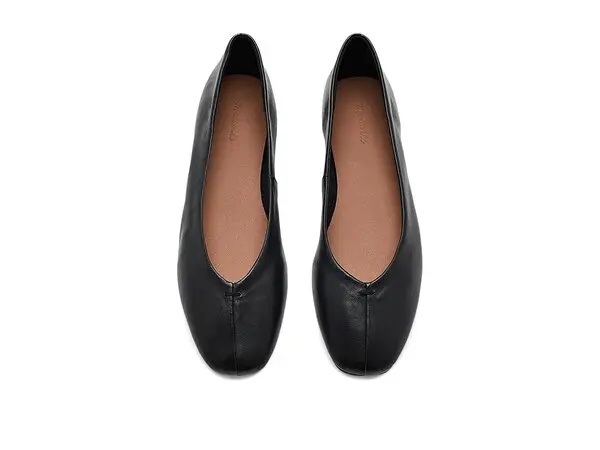 Madewell Greta Glove Flats - Black