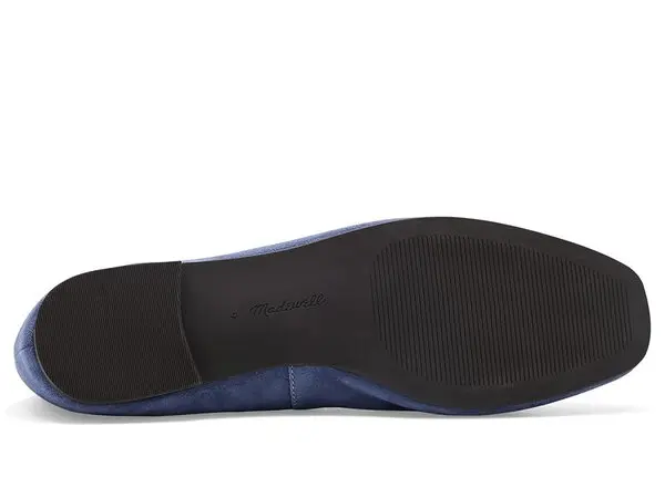 Madewell Greta Glove Flats In Suede