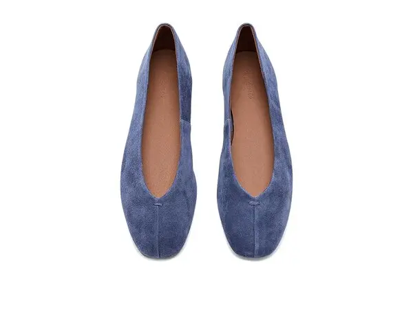 Madewell Greta Glove Flats In Suede