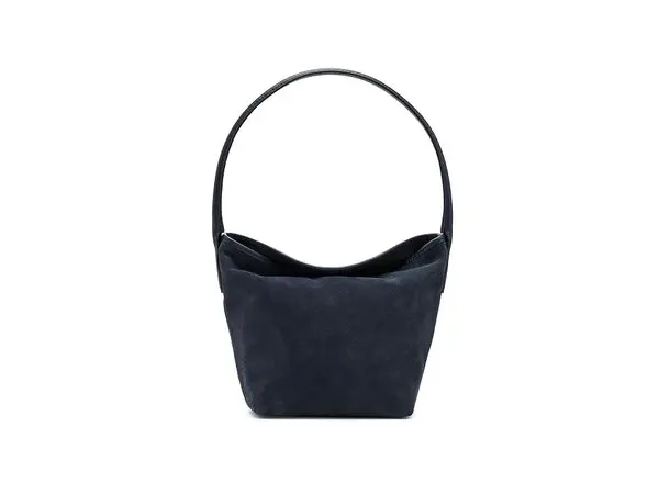 Madewell Suede Port Lid Shoulder Shoulder Handbags Deep Indigo - Gray