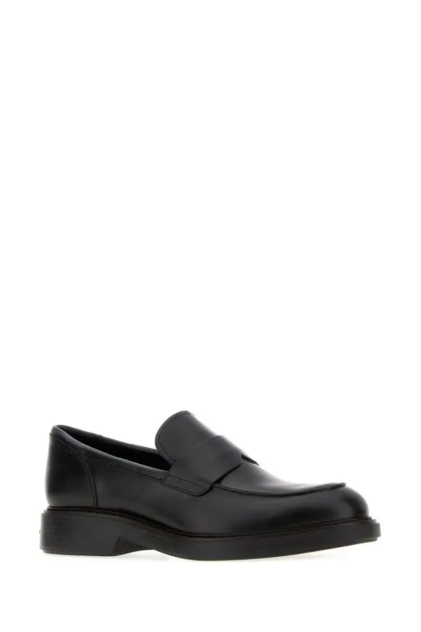 Hogan Leather H704 Loafers