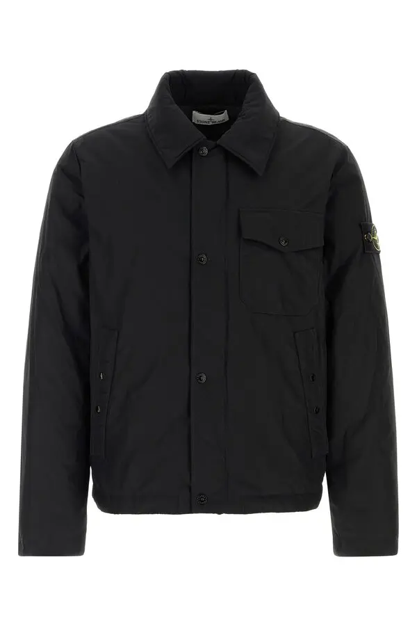 Stone Island Polyester Blend Down Jacket