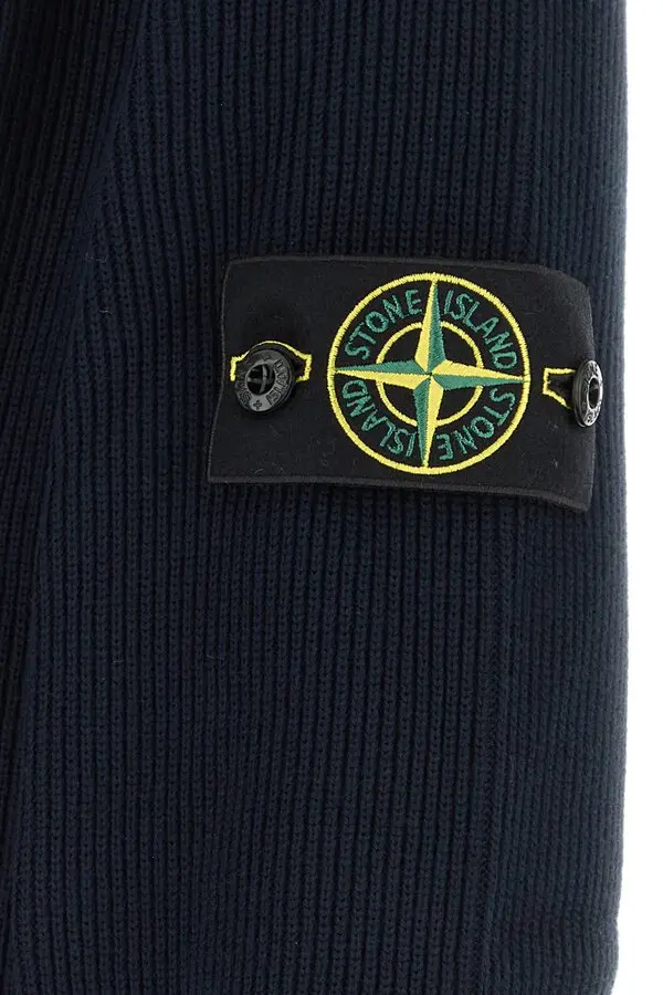 Stone Island Midnight Cotton Cardigan