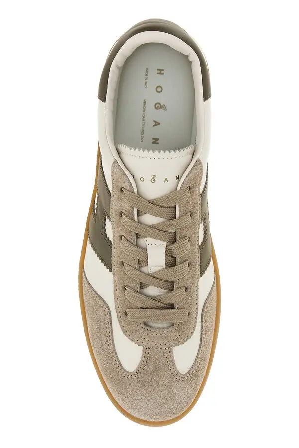 Hogan Multicolor Leather And Suede H698 Sneakers
