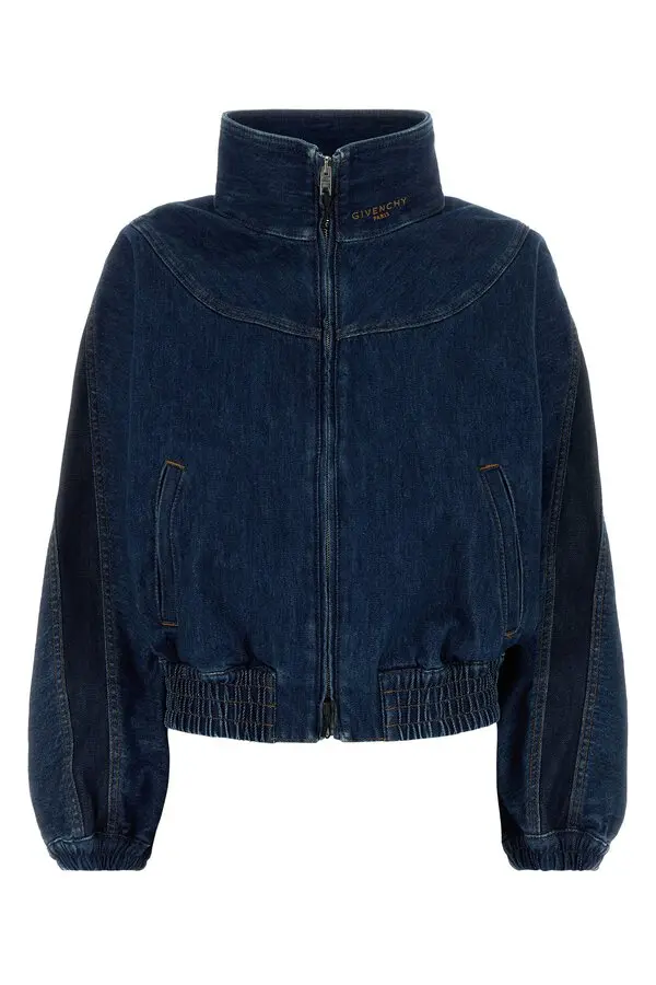 Givenchy Denim Bomber Jacket