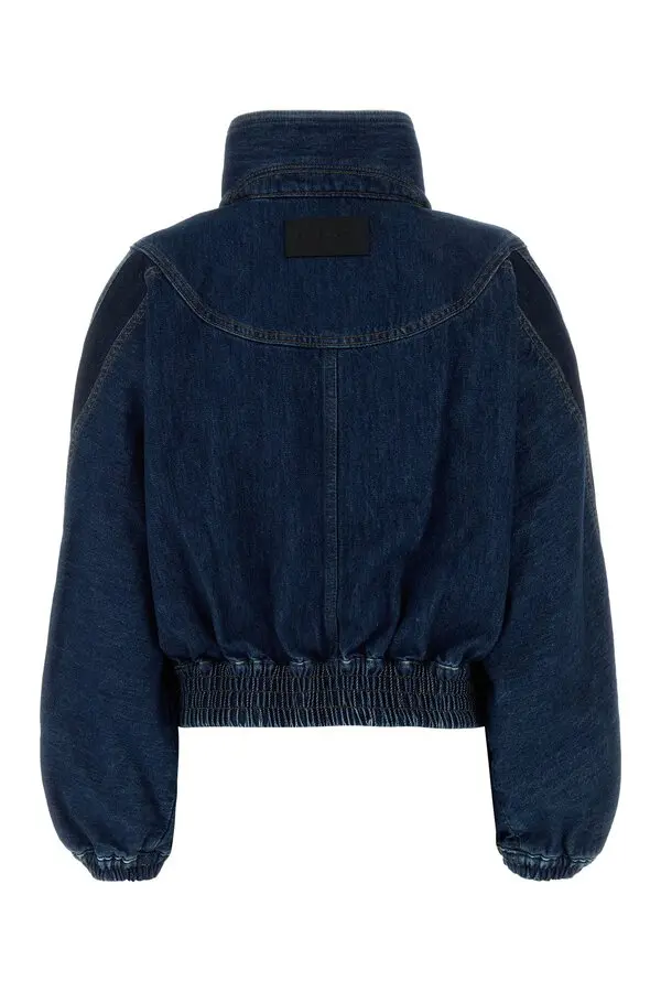 Givenchy Denim Bomber Jacket