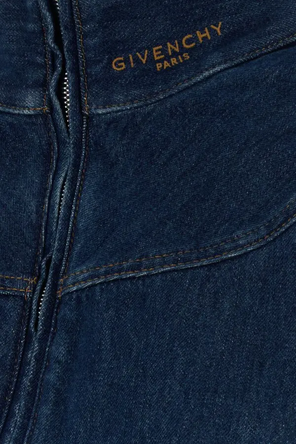 Givenchy Denim Bomber Jacket