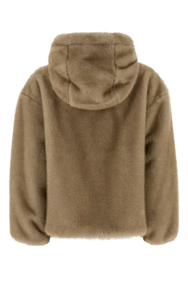 Herno Beige Eco Fur