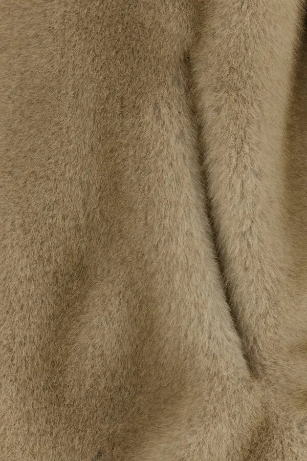 Herno Beige Eco Fur