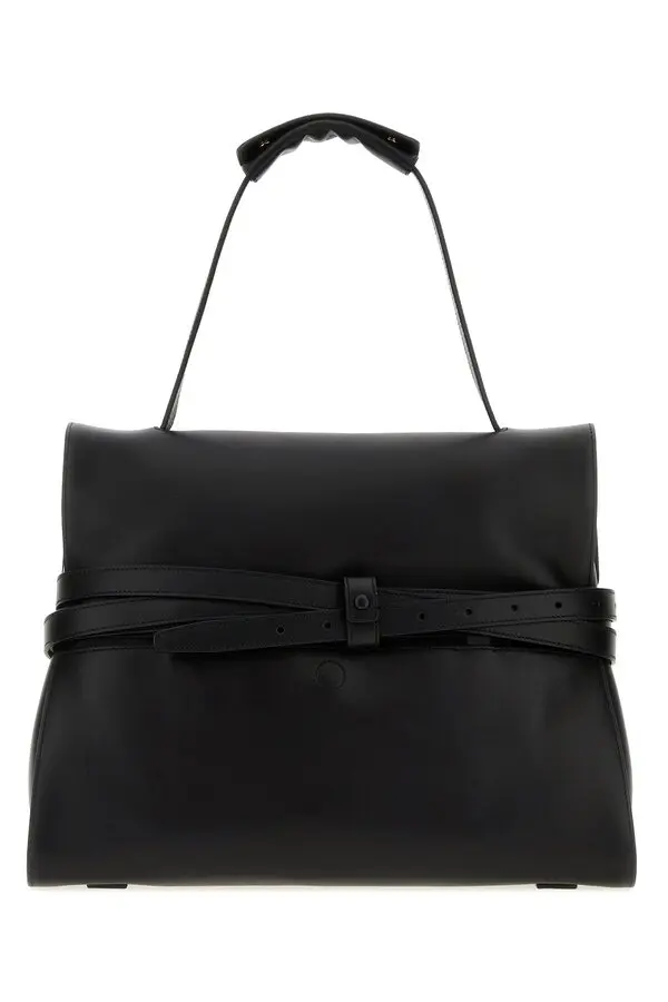 Moschino Leather Medium Tie Me Handbag