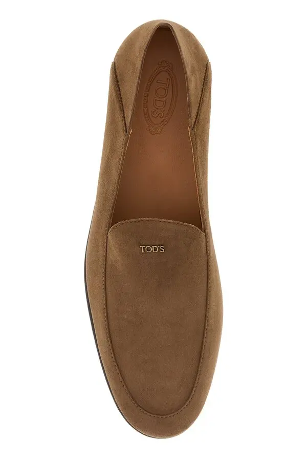 TOD'S Biscuit Suede Loafers