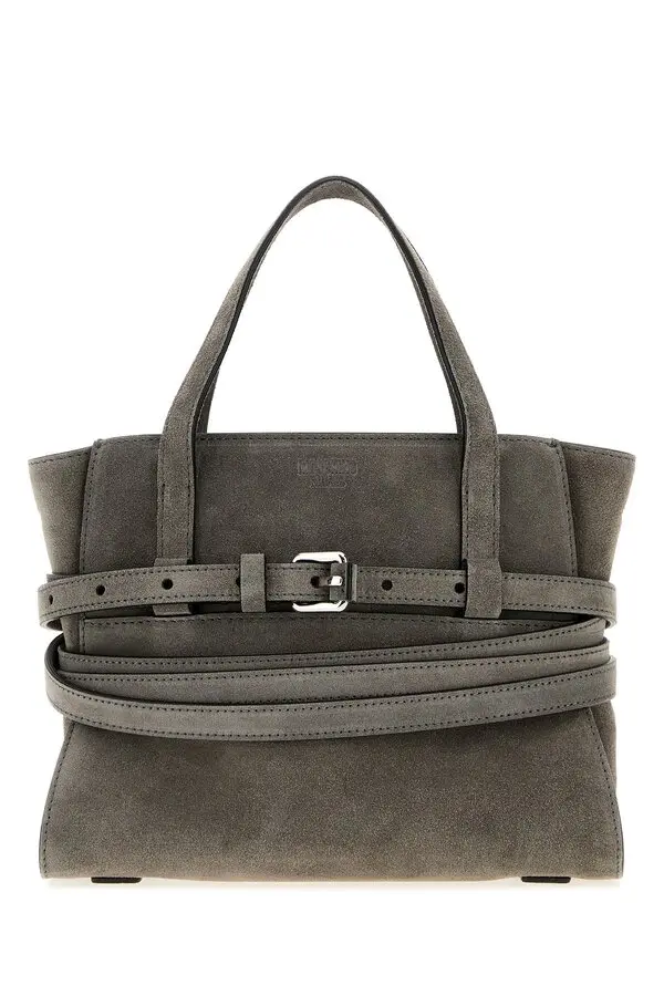 Moschino Suede Tie Me Handbag