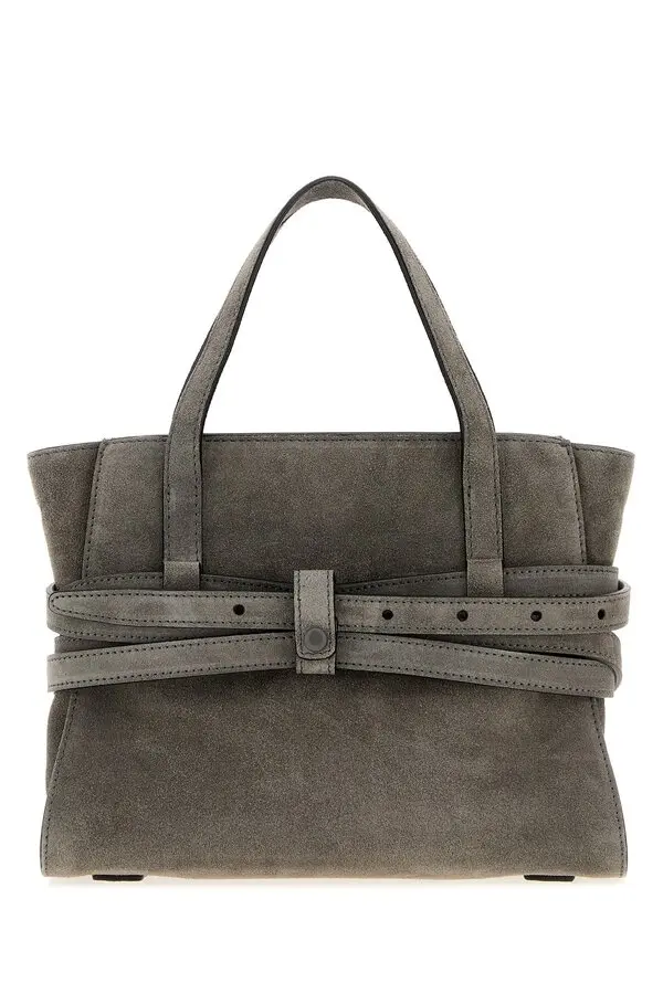 Moschino Suede Tie Me Handbag