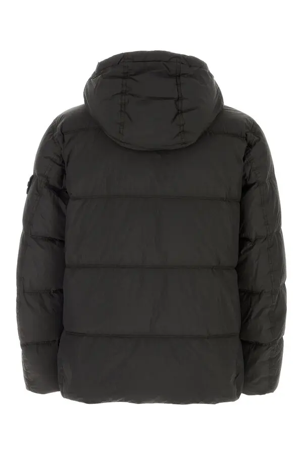 Stone Island Graphite Nylon Down Jacket