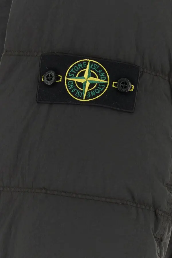 Stone Island Graphite Nylon Down Jacket
