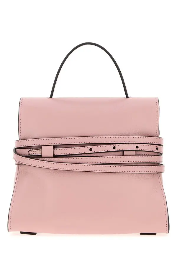 Moschino Nappa Leather Small Tie Me Handbag