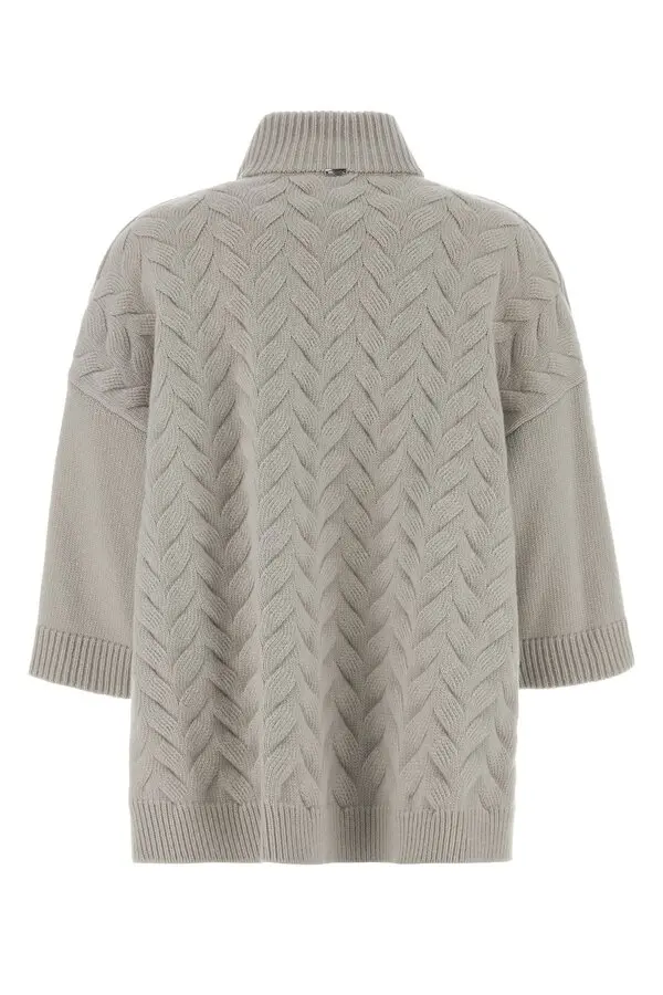 Herno Flannel And Wool Cardigan