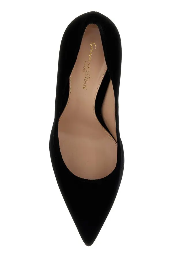 GIANVITO ROSSI Velvet Pumps