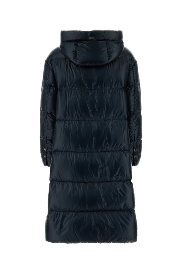 Herno Navy Nylon Down Jacket