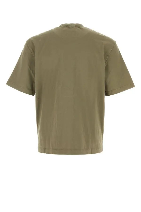 Stone Island Olive Cotton T-shirt