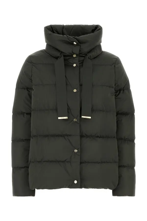 Herno Dark Polyester Down Jacket - Green