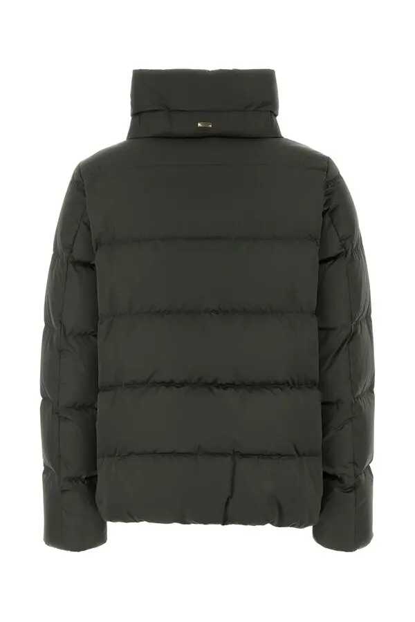 Herno Dark Polyester Down Jacket