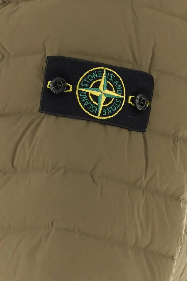 Stone Island Army Stretch Nylon Jacket