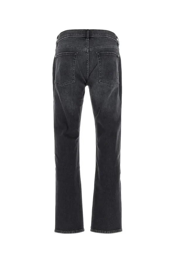 Seven For All Mankind Stonewashed Stretch Denim Jeans