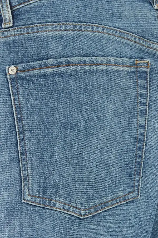 Seven For All Mankind Stonewashed Stretch Denim Jeans