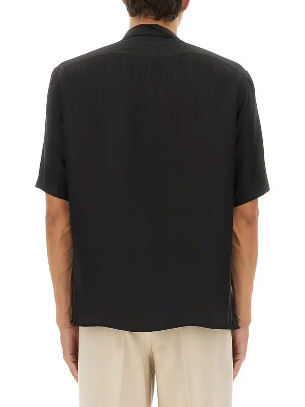 Saint Laurent Cassandre Striped Shirt
