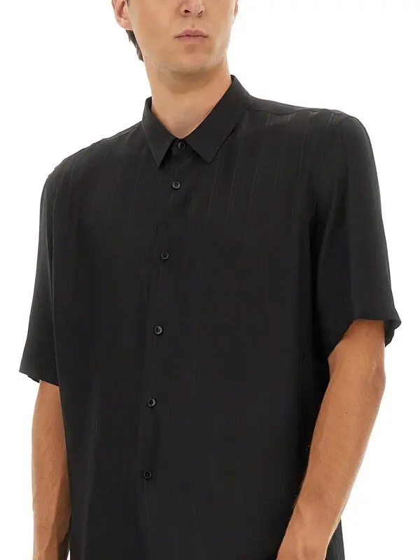 Saint Laurent Cassandre Striped Shirt